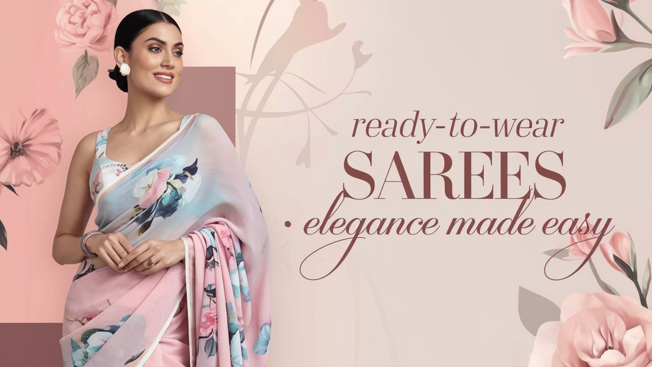 Ready-to-Wear Sarees: The Perfect Blend of Convenience and Elegance – Red Ruby Fashion